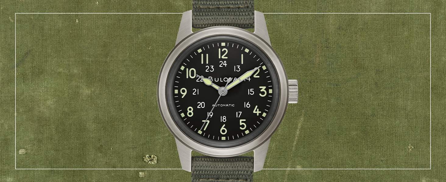 Bulova Military Heritage Hack Watch: A Timeless Tribute to Military ...